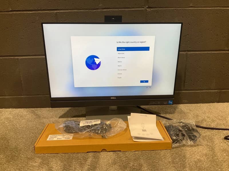 Fresh Dell Optiplex 7410 AIO Pc 65w i5 13600 13th gen 24" TouchScreen ...