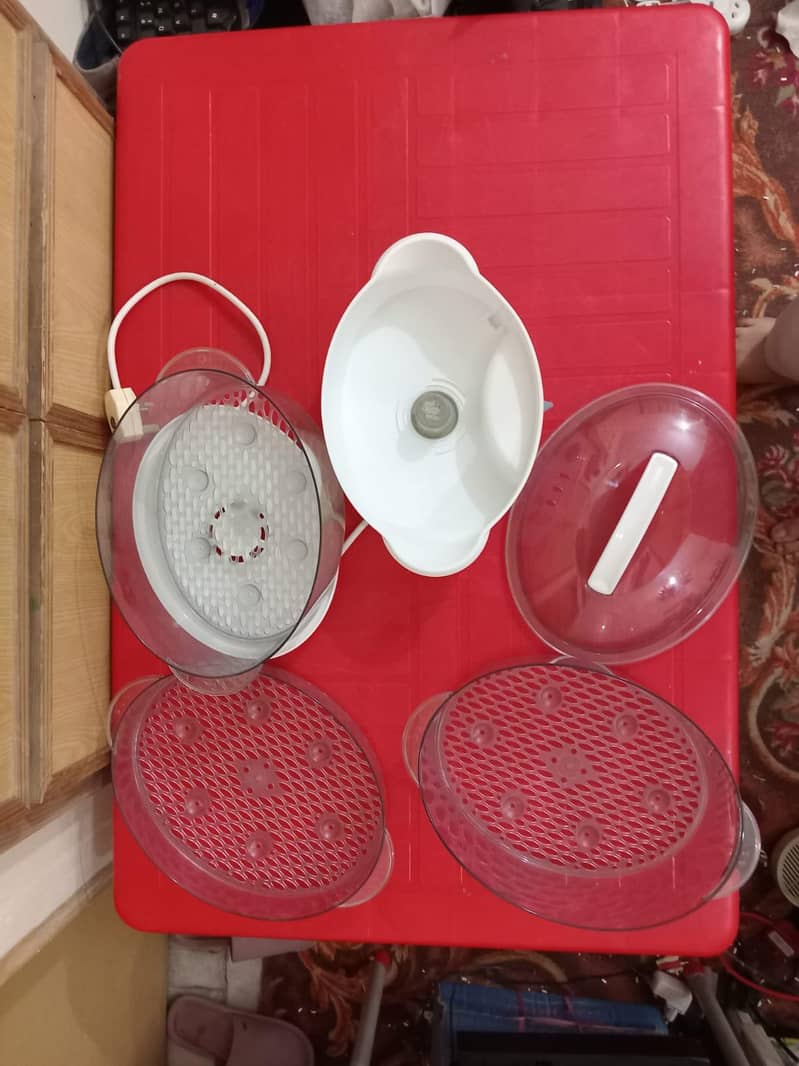 Cookworks 3 Tier Electric Food Steamer - Food Steamers - 1096692203
