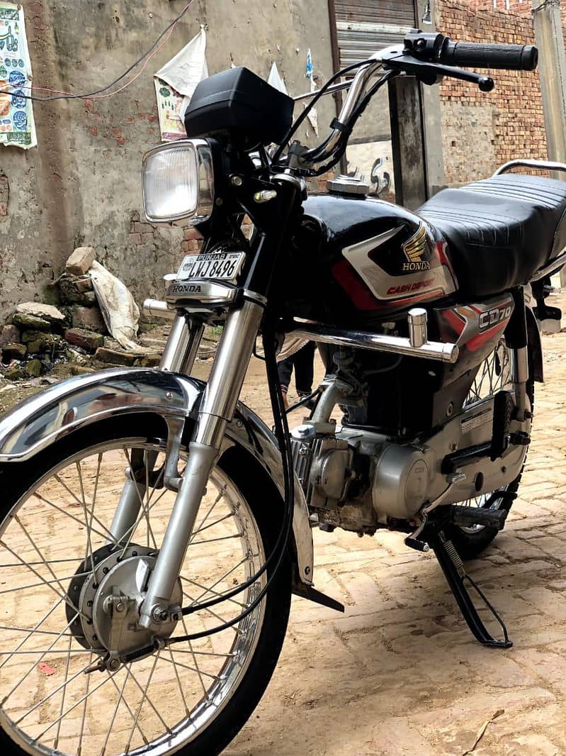 Honda bike 70cc urgent for sale 03*25*49*84*912 - Standard - 1105911361
