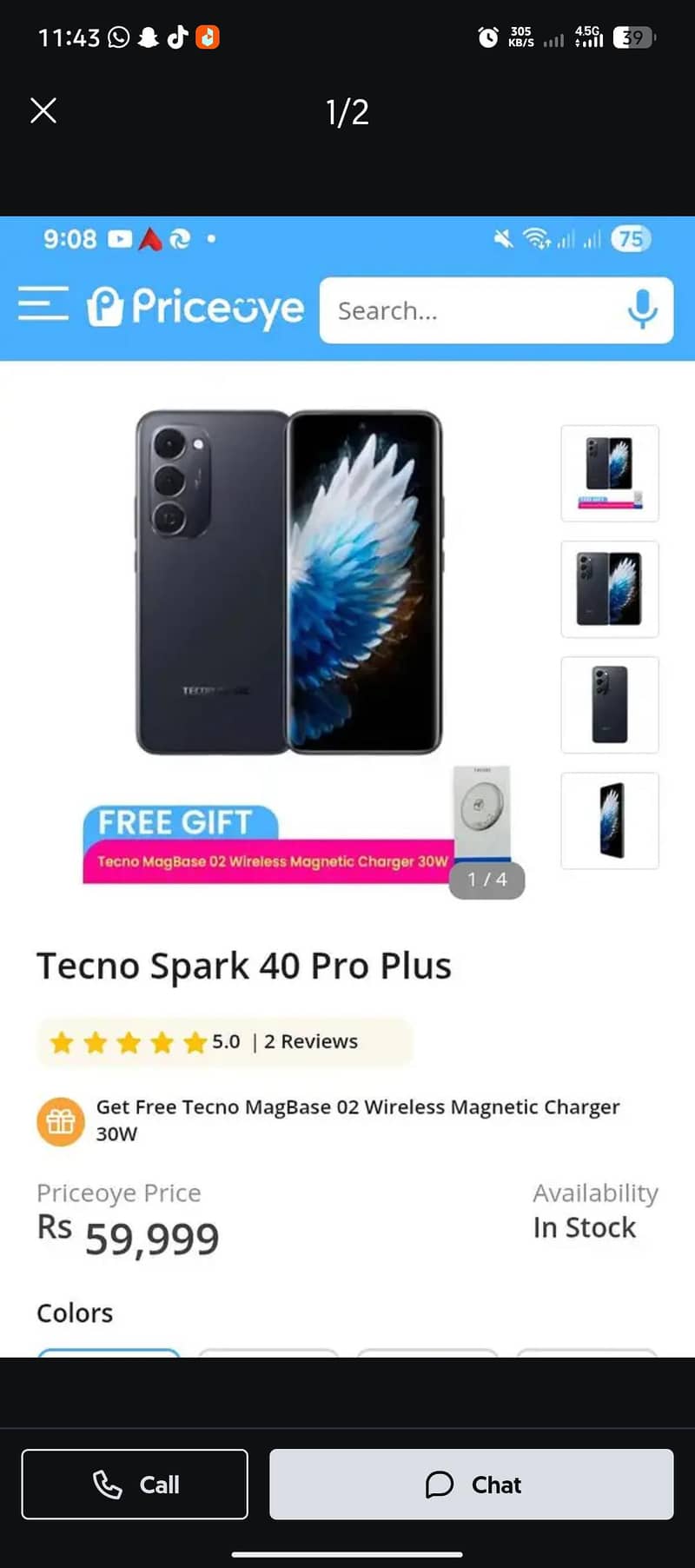 techno spark 40 pro plus - Mobile Phones - 1105916748