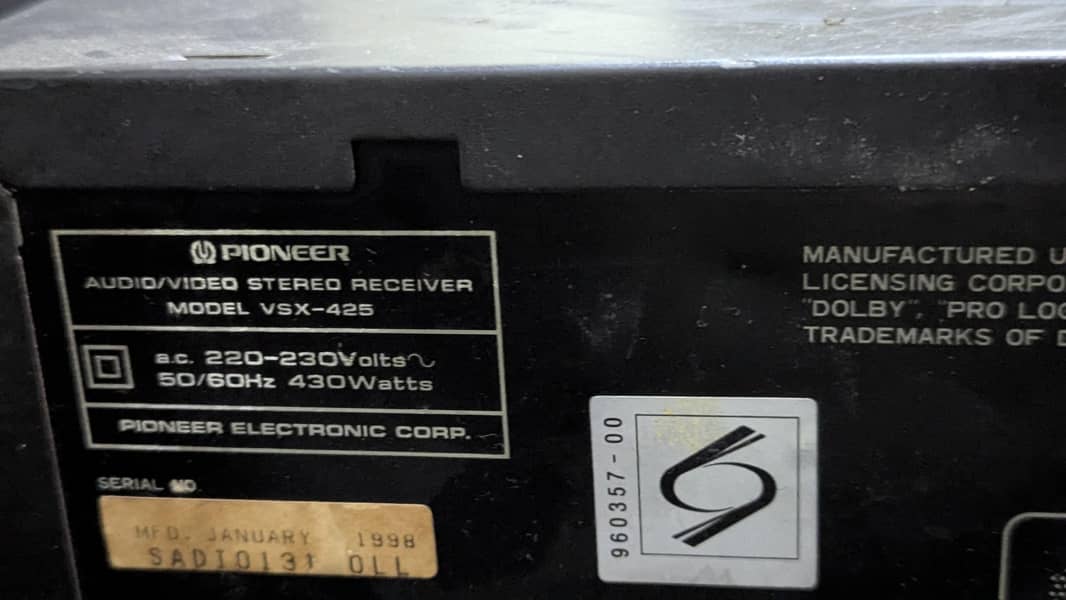 Pioneer 430 watts powerful amplifier - Amplifiers - 1105952964