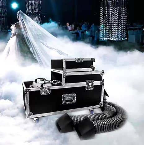 3000w Water Based Haze Machine/Low Lying Fog Smoke/Dual Output/Remote ...