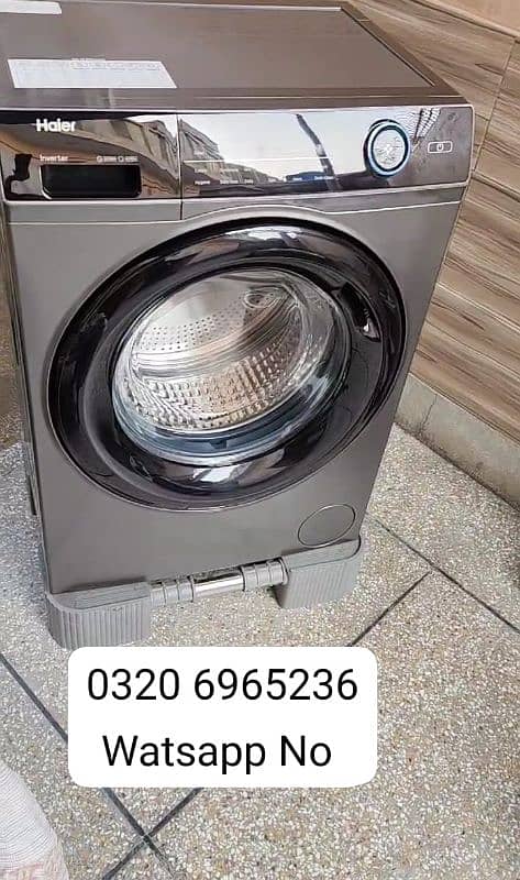 Haier Washing Machine Full Automatic - Washer & Dryer - 1105976738