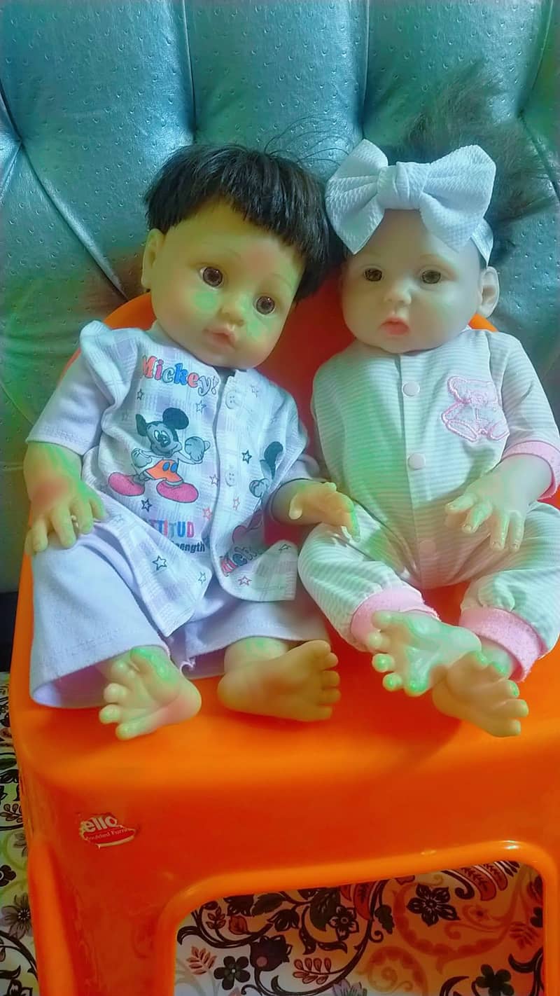 Pair Of Full Body Silicone Dolls Toys 1102229995