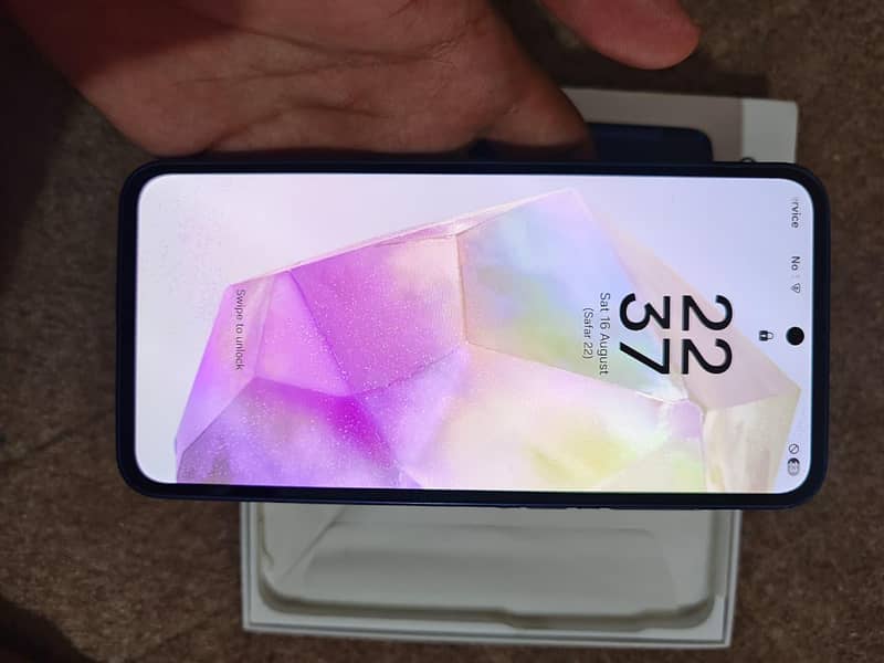 sumsung A35 5G non pta 8/256 complete box - Mobile Phones - 1105566937