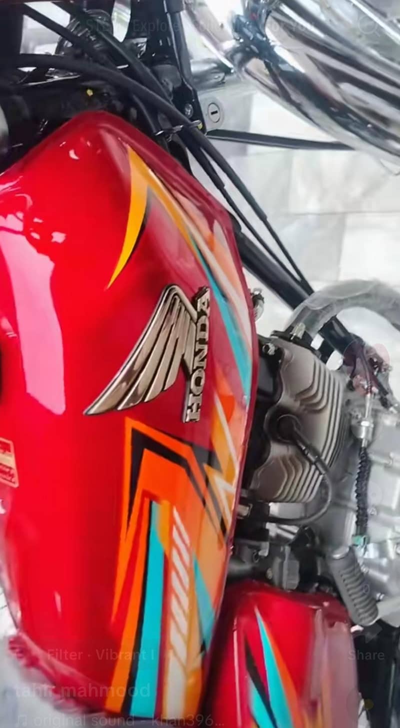 honda 125 new 2026 sticker - Standard - 1106092982