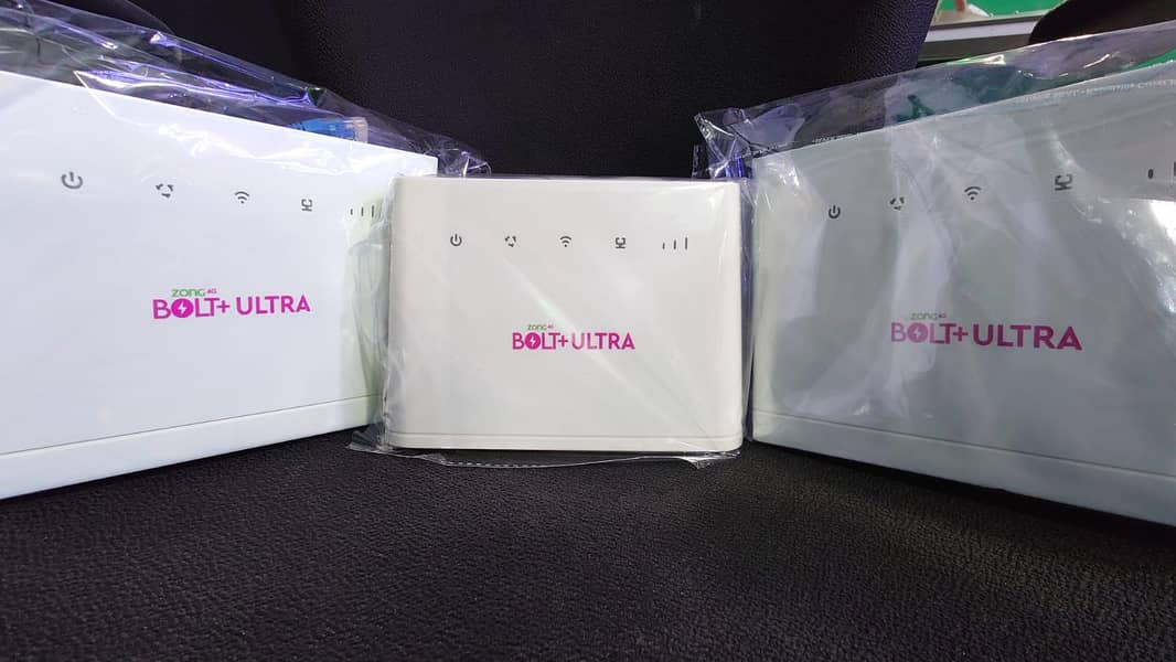 Zong 4G Bolt ULTRA Router Modem 4 Ethernet ports - Networking - 1106094206