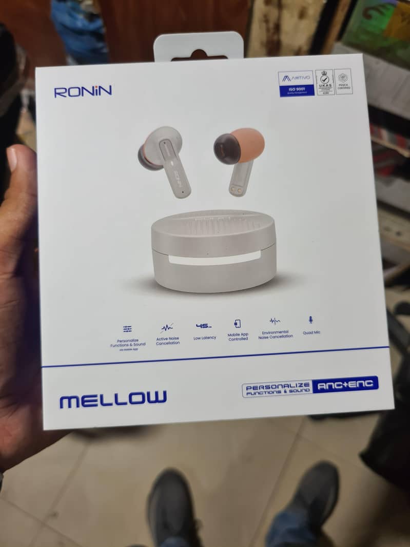 Ronin Box Pack Ear Buds ( Ronin 7075 + Ronin 7100 ] - Earphones ...