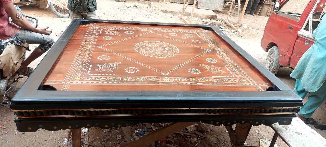 Marbal Carrom Board , Caroom , Snooker ,wood Dabbo, Ludo ,Chess ...