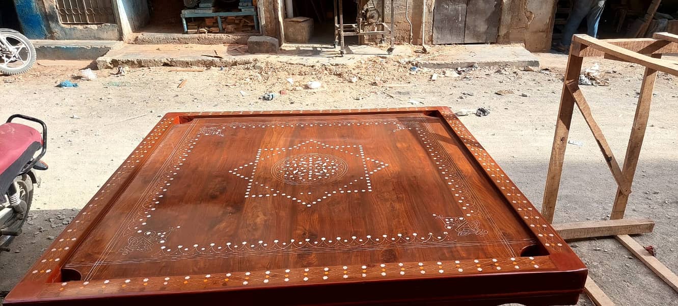 Marbal Carrom Board , Caroom , Snooker ,wood Dabbo, Ludo ,Chess ...