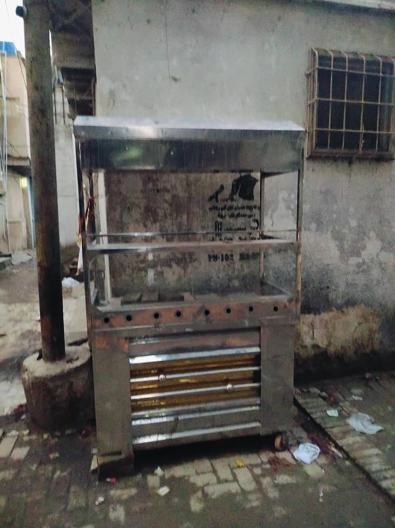 fries counter steel with all step urgent sale - Food Display Counters ...