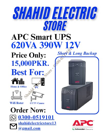 APC UPS 1000VA 700W/ APC Smart UPS 1000VA/1500VA/2.2KVA/3KVA/5KVA Stok ...