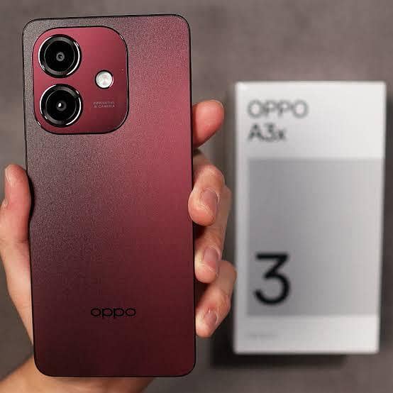 Oppo A3x with box and fast charger - Mobile Phones - 1106262442