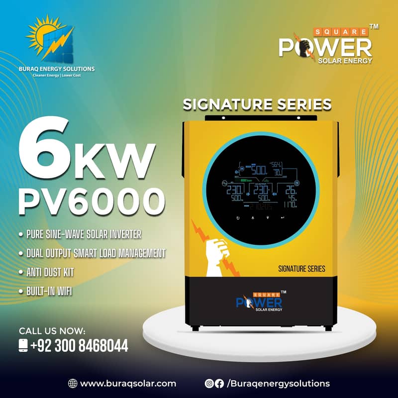 Power Square 6kw pv6000 - Solar Inverter - 1106279824
