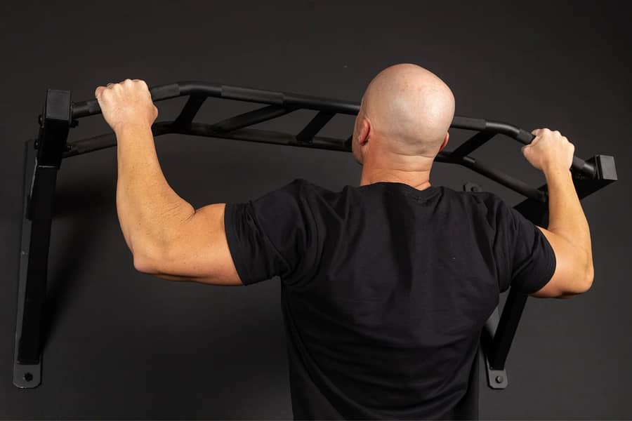 Commercial Wall Mounted Multi Grip Pull Up Bar - Gym & Fitness - 1106286753