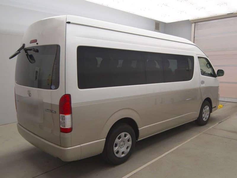 Rent a Car,Toyota Hiace Grand Cabin for Rent in Lahore (New Hiace Van ...