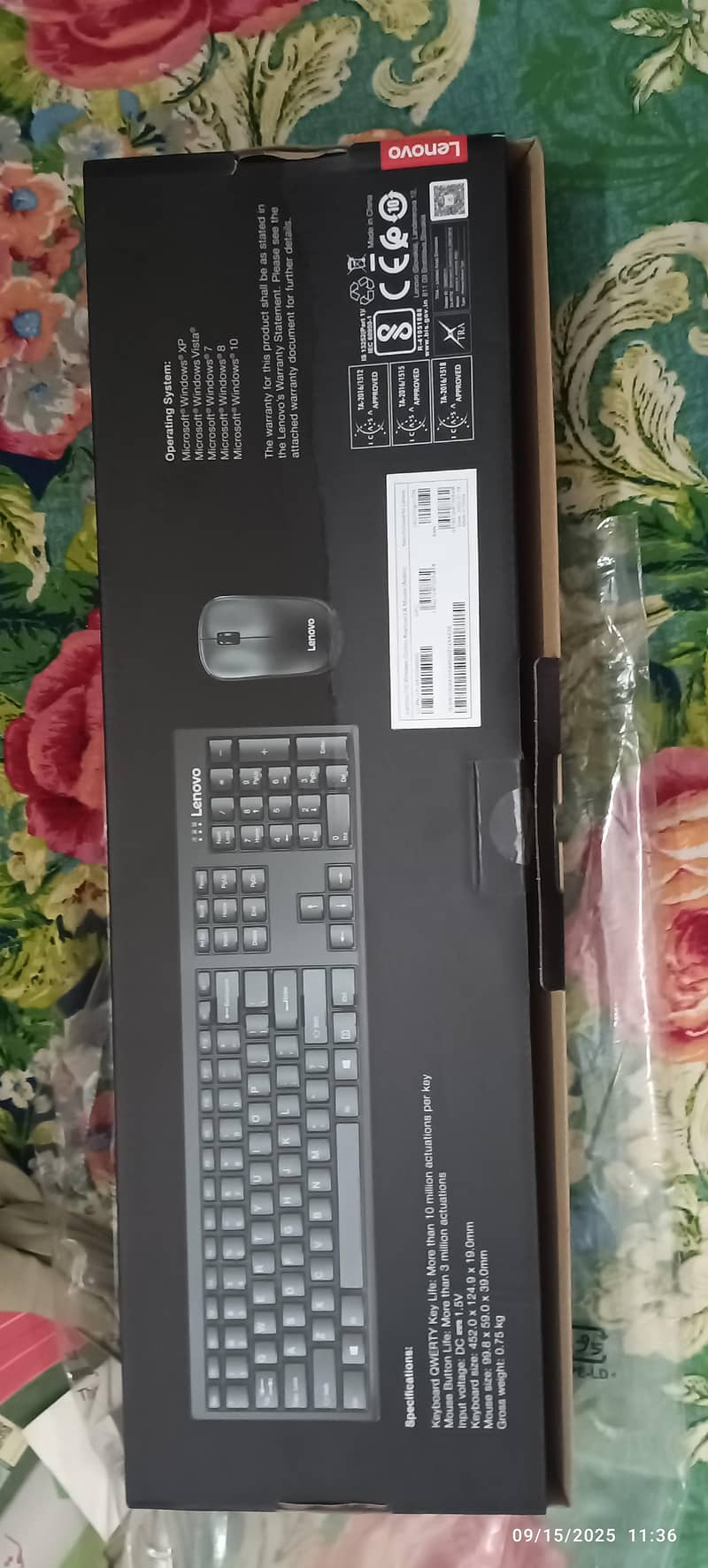 lenovo wireless keyboard and Mouse - Computer & Laptop Accessories ...