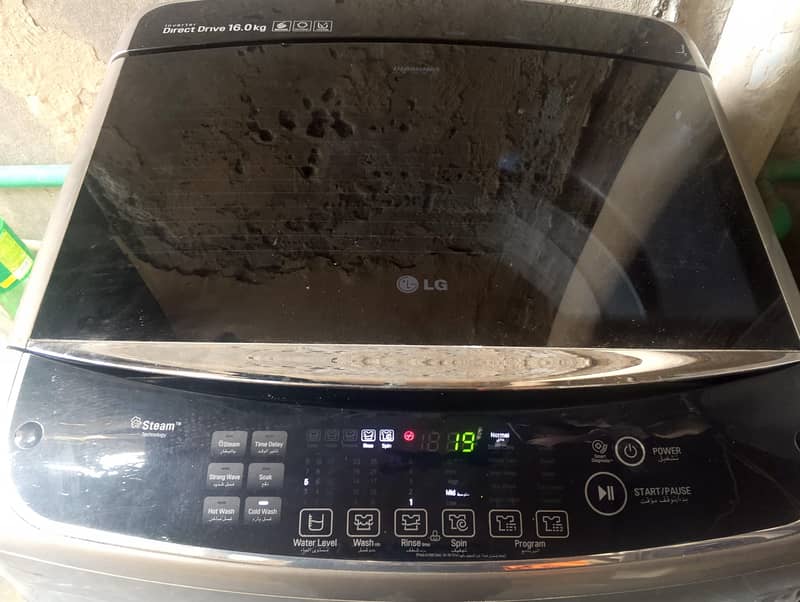 LG 16kg Top Load Automatic Washing Machine | Inverter | Silver Finish ...