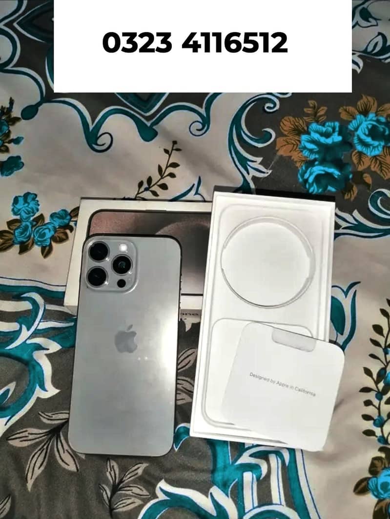 iPhone 15 Pro max Non PTA urgent - Mobile Phones - 1106333236