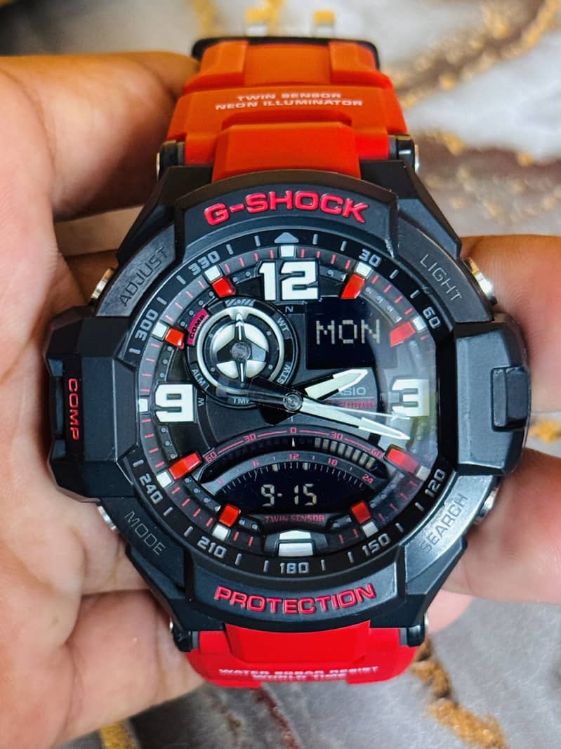 Casio G-Shock GA-1000-4B GRAVITYMASTER - Watches - 1106363177