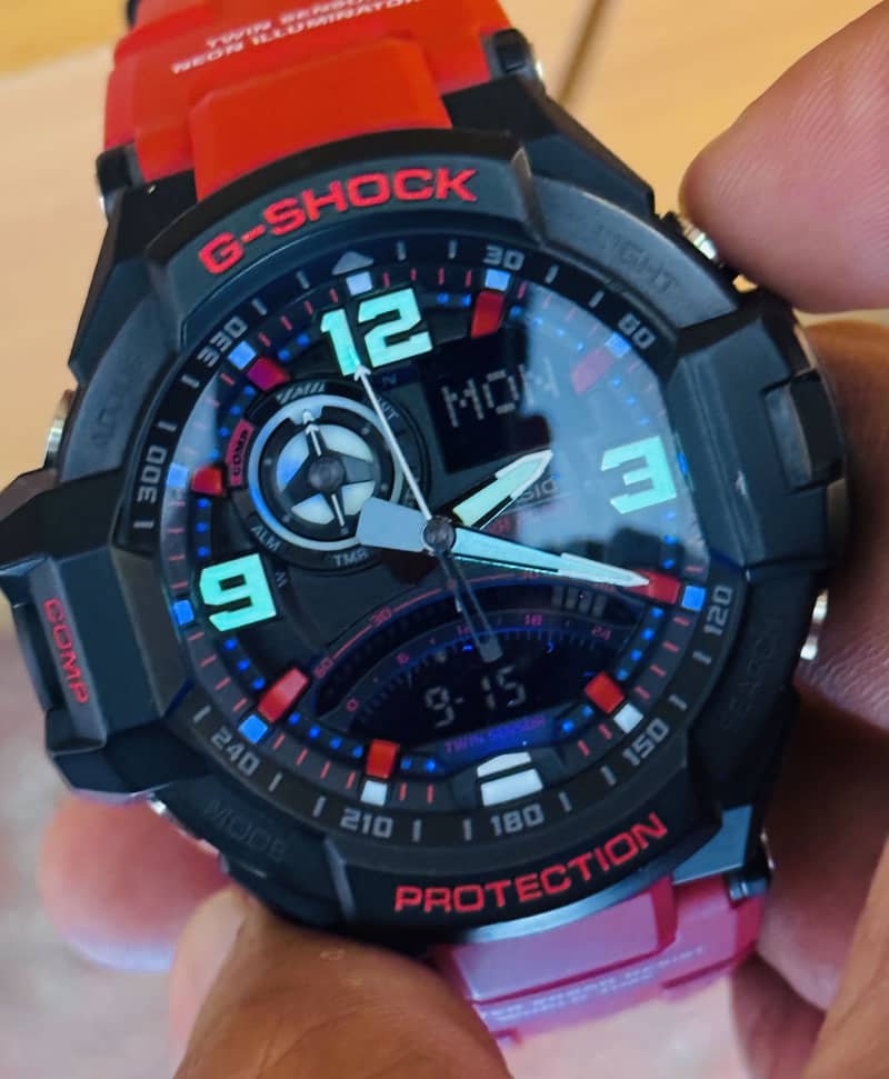 Casio G-Shock GA-1000-4B GRAVITYMASTER - Watches - 1106363177