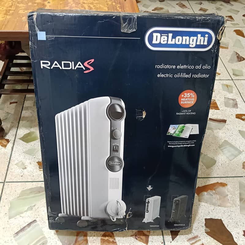 DeLonghi Electric Oil-Filled Radiator Heater – Brand New | Box Open ...