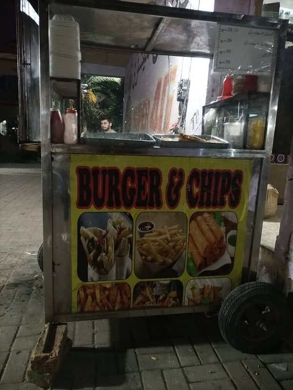 fries counter - Food Display Counters - 1106395075