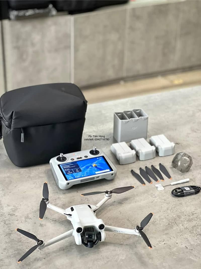 DJI Mini 3 Pro drone combo packing 3 battery full box - Drones - 1106456496