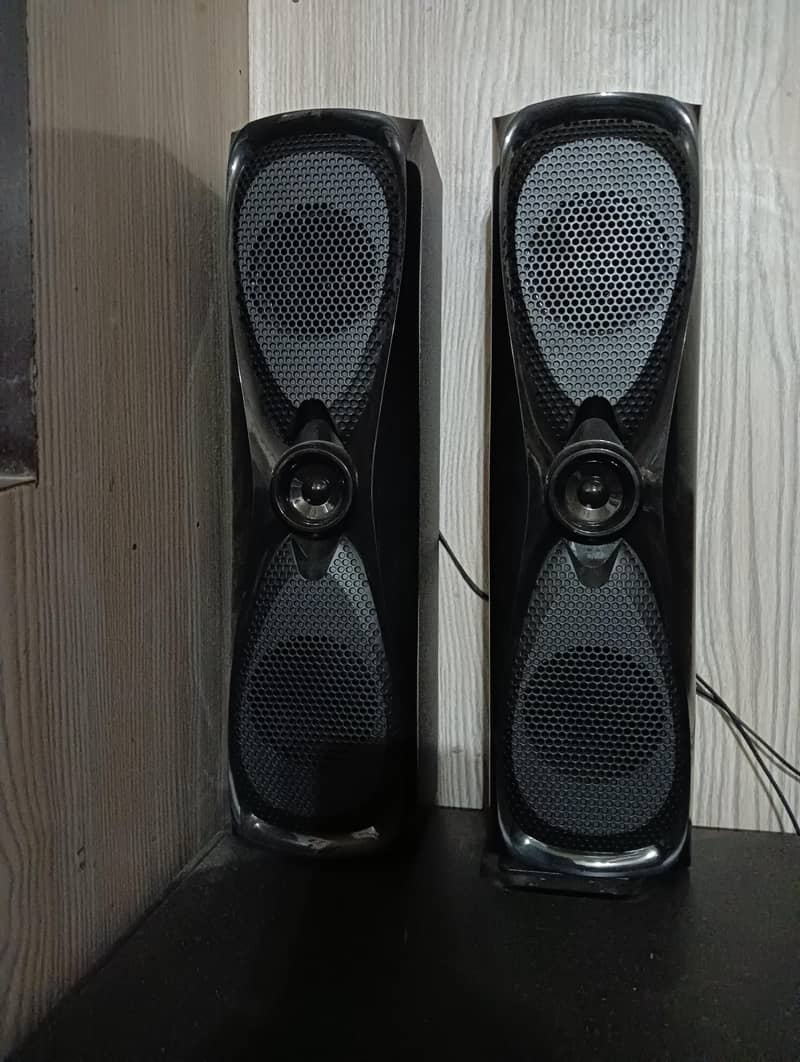 Audionic rainbow r35 8ich subwoofer 80 watt rsm 2 satellite speaker 20 ...