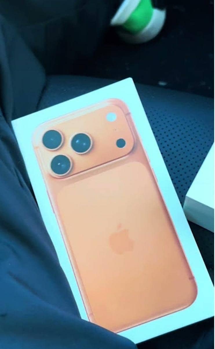 i phone 17 pro max orange colour - Mobile Phones - 1106477041