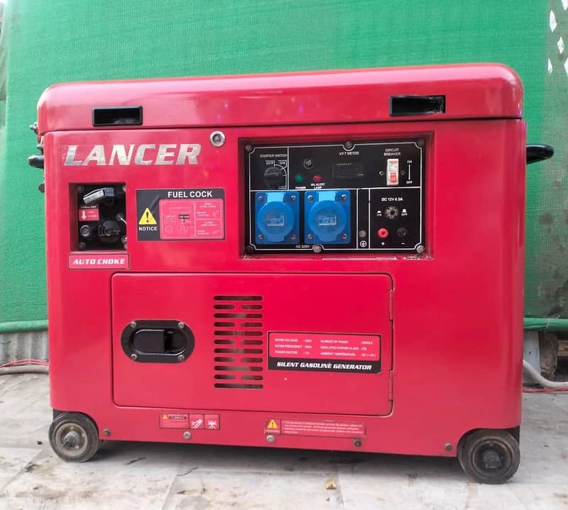 Lancer Generators 8Kva to 10Kva Patrol And Gas Sound Less (Used) - Generators - 1106568011