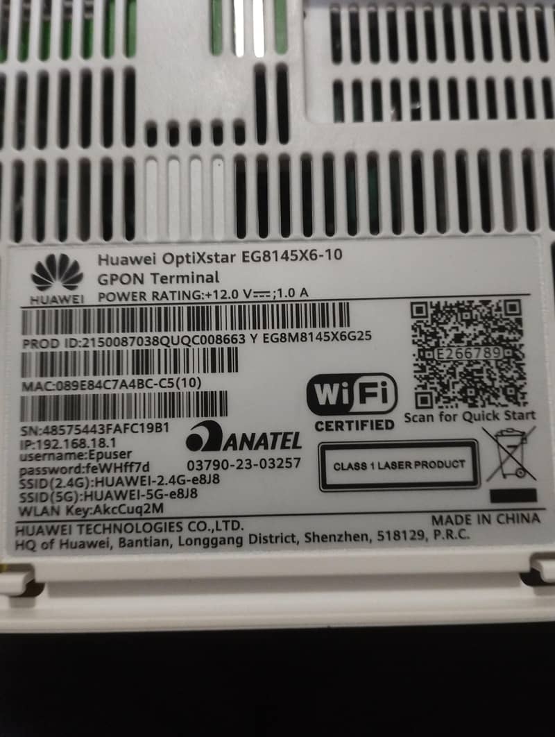 HUAWEI OPTIXSTAR EG8145X6-10 GPON - Networking - 1106582792