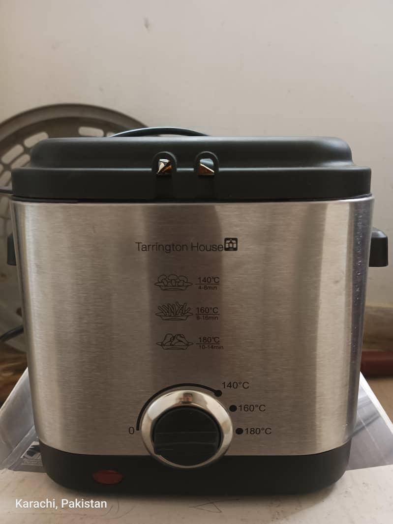 Tarrington House Steel Deep Air Fryer - Air Fryers - 1106604942