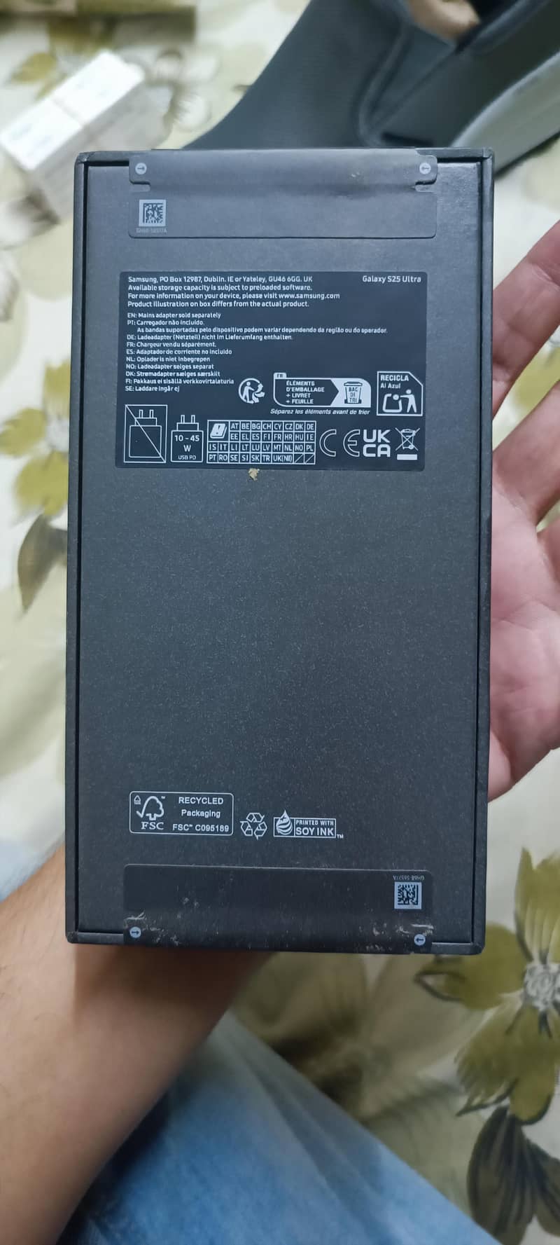 S25 ULTRA box sealed pack 12/256 GB TITANIUM GRAY - Mobile Phones ...