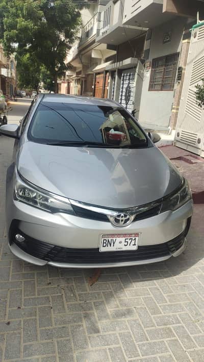 Toyota Corolla GLI 2018 Silver, 1300 cc, Excellent Condition Genuine ...