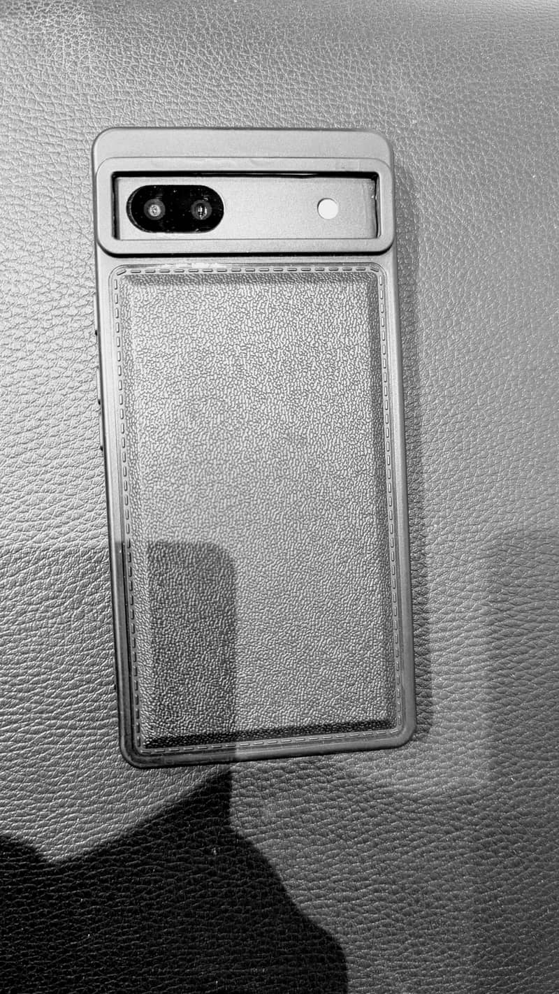 Google Pixel 6a silicon type black cover case - Covers & Cases - 1106704923