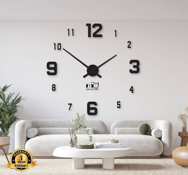 3D Wooden Wall Clock | Stylish Decorative Clocks For Any Room - Wall ...