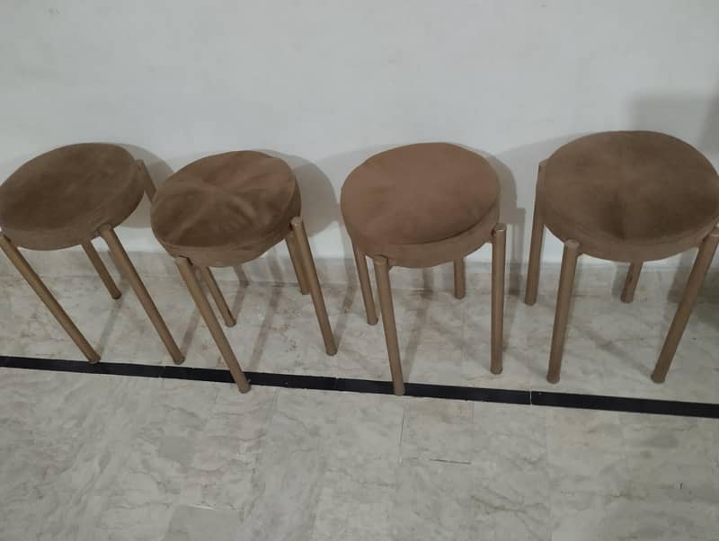 4 fancy stools - Chairs - 1106723919