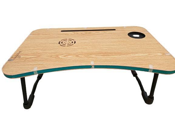 Wooden Laptop Table with cooling Fan - Tables & Dining - 1101408247