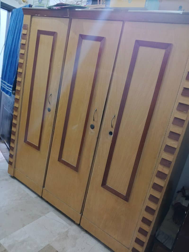 Classic 3 Door Cupboard - Wardrobes - 1106774352
