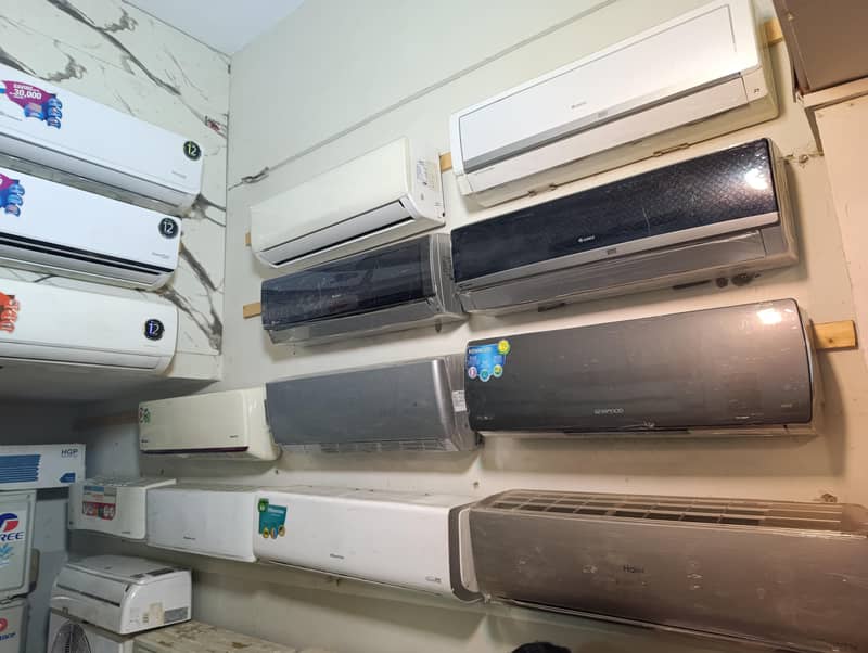 DC inverter AC / new stoke AC / Haier / gree / Kenwood/ dawlance/ Ac ...