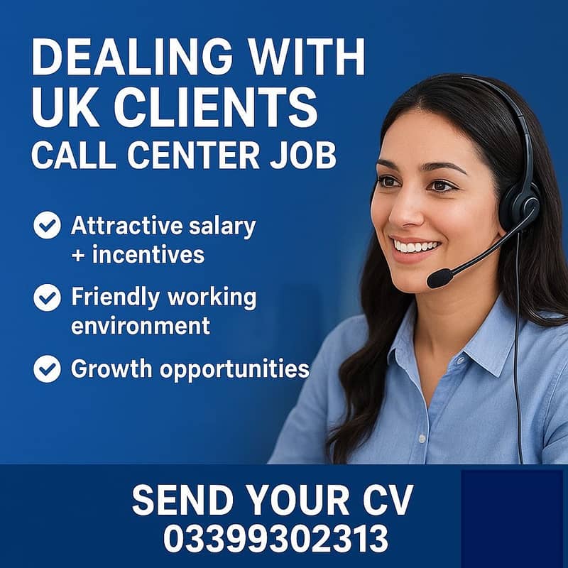 Dealing with uk clients / call center job - Sales Jobs - 1106737043