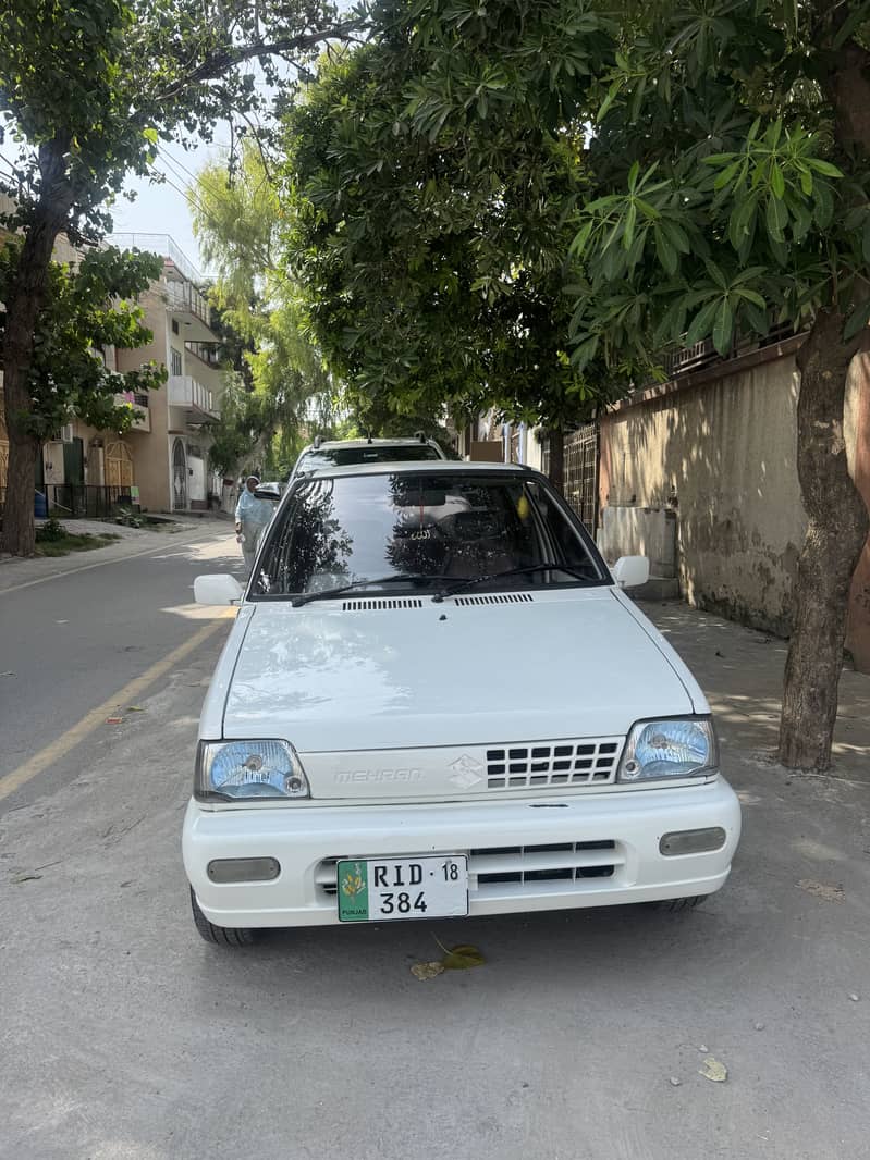 mehran 2018 model new tyres and rims minor touchup - Cars - 1107048230