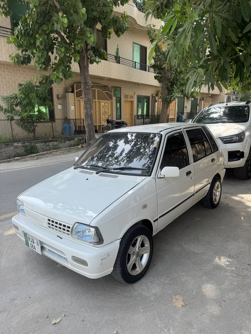 mehran 2018 model new tyres and rims minor touchup - Cars - 1107048230