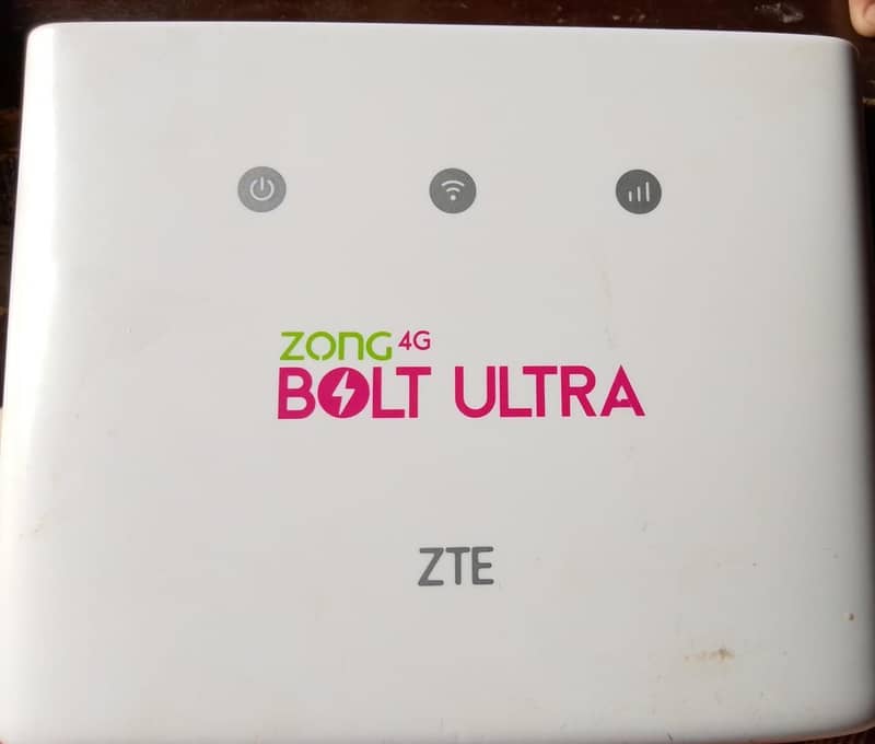 Zong Bolt Ulta 4G ZTE Router MF293N - Networking - 1107068467