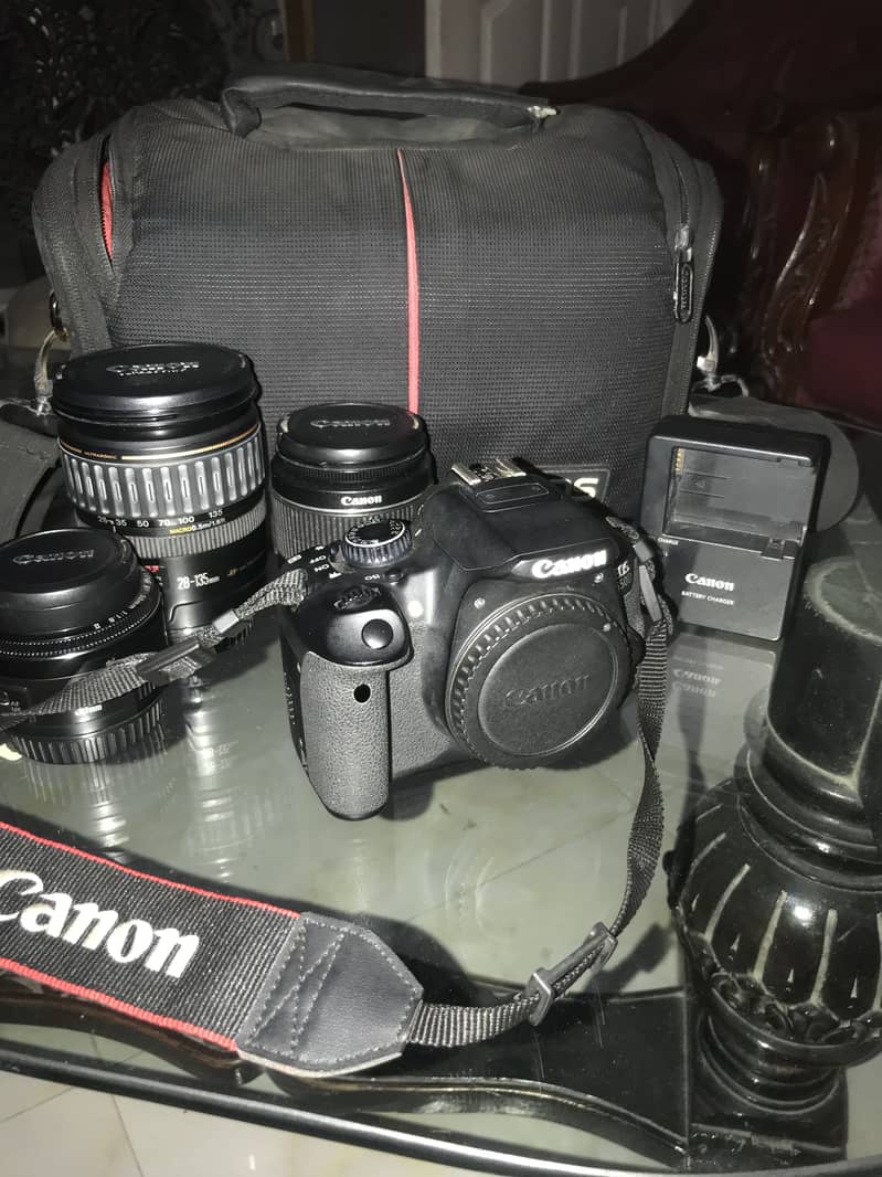 Canon 650D dslr with 3 lenses - Digital Cameras - 1107100968