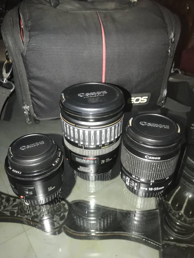 Canon 650D dslr with 3 lenses - Digital Cameras - 1107100968