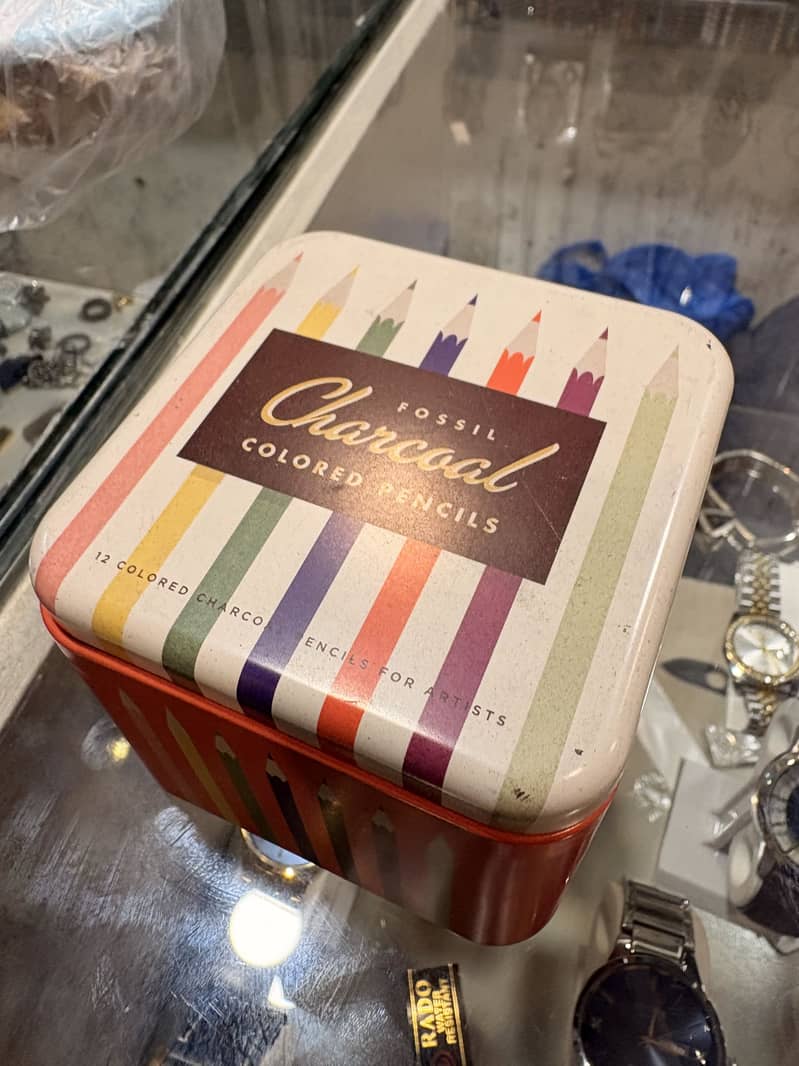 Original Fossil FS-5037 Metal Band Men Watch - Watches - 1107101832