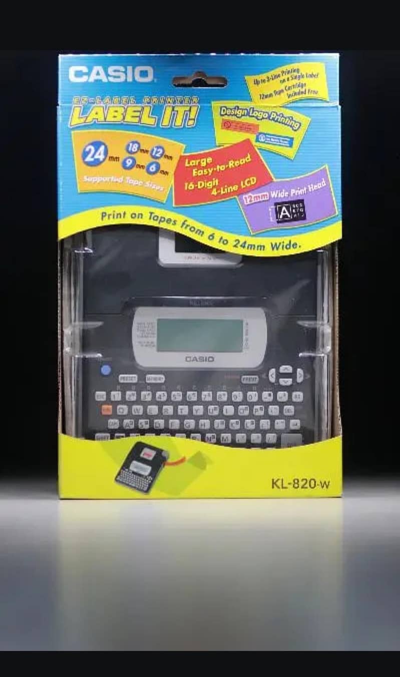 Casio KL 820 box pack Label printer in Wholesale price - Printing ...