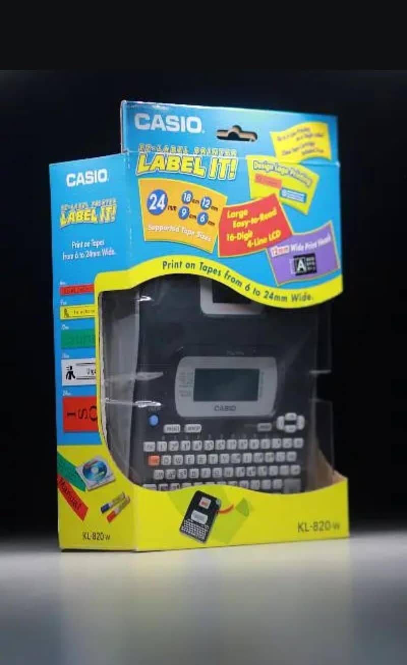 Casio KL 820 box pack Label printer in Wholesale price - Printing ...